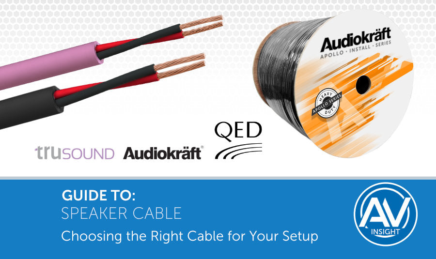 Speaker Cable Guide: Choosing the Right Cable for Your Setup