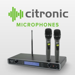 Citronic Microphones for Speech & PA, Wireless & Handheld | Audio Volt