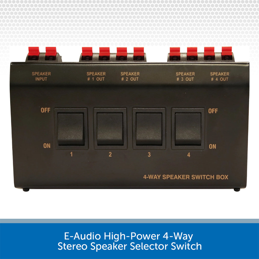 Speaker A/B Selector Switches & Distribution Boxes | Audio Volt