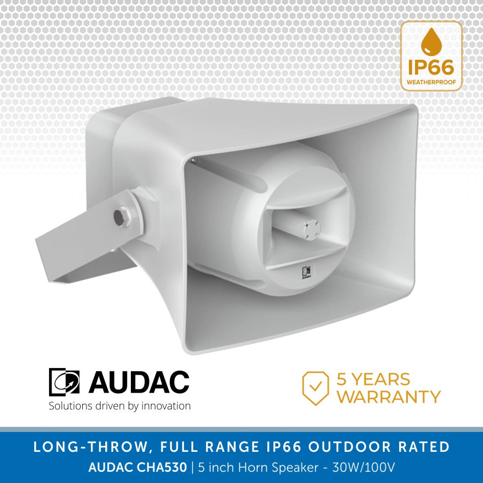 AUDAC CHA530 5" Full Range Long-Throw Horn Speaker | Audio Volt