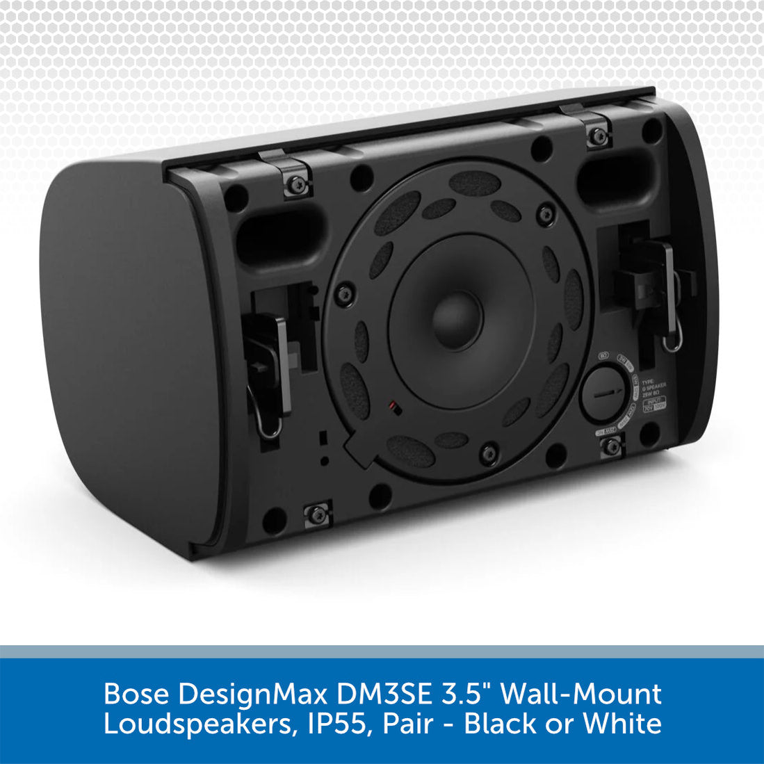 Bose DesignMax DM3SE 3.5" Wall Speakers, IP55 Rated, Pair | Audio Volt
