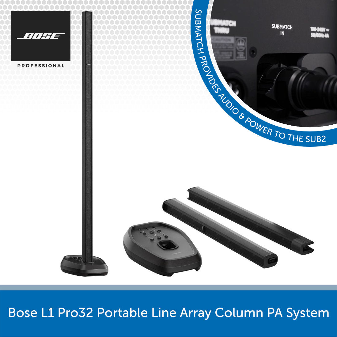 Bose L1 Pro32 Portable Line Array Column PA System | Audio Volt