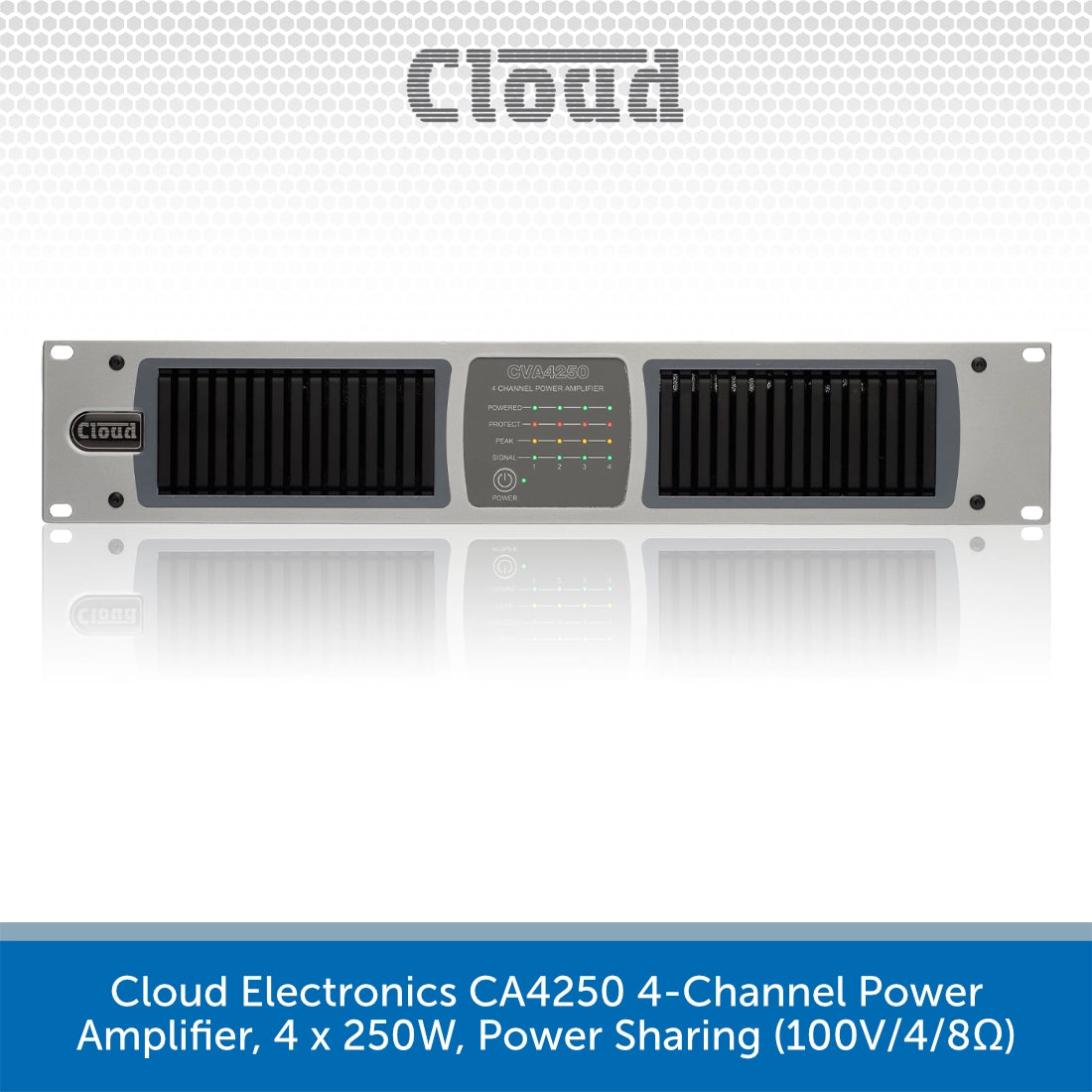 Cloud Electronics CA4250 4-Channel 4x250W Power Amplifier | Audio Volt