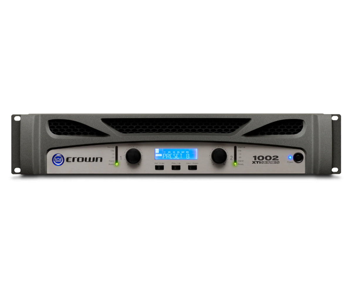 Crown XTi 1002 Power Amplifier with DSP – 2 x 500W @ 4Ω | Audio Volt