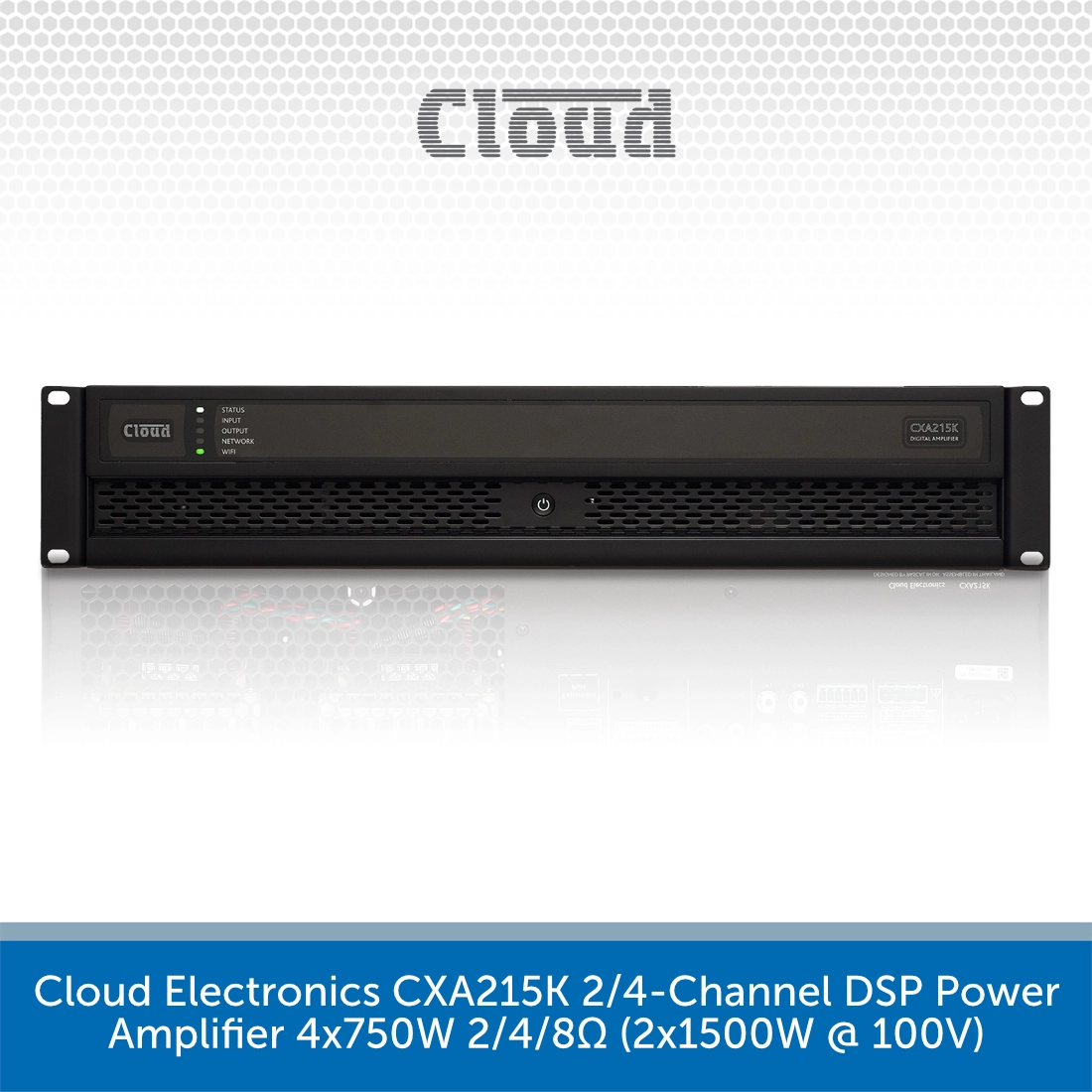 Cloud Electronics CXA215K 2/4-Channel DSP Power Amplifier | Audio Volt