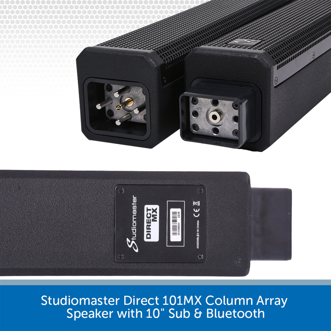 Studiomaster Direct 101MX Portable Column Array System | Audio Volt