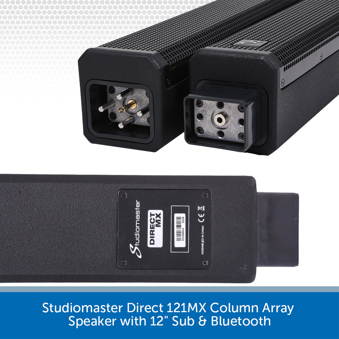 Studiomaster Direct 121MX Portable Column Array System | Audio Volt