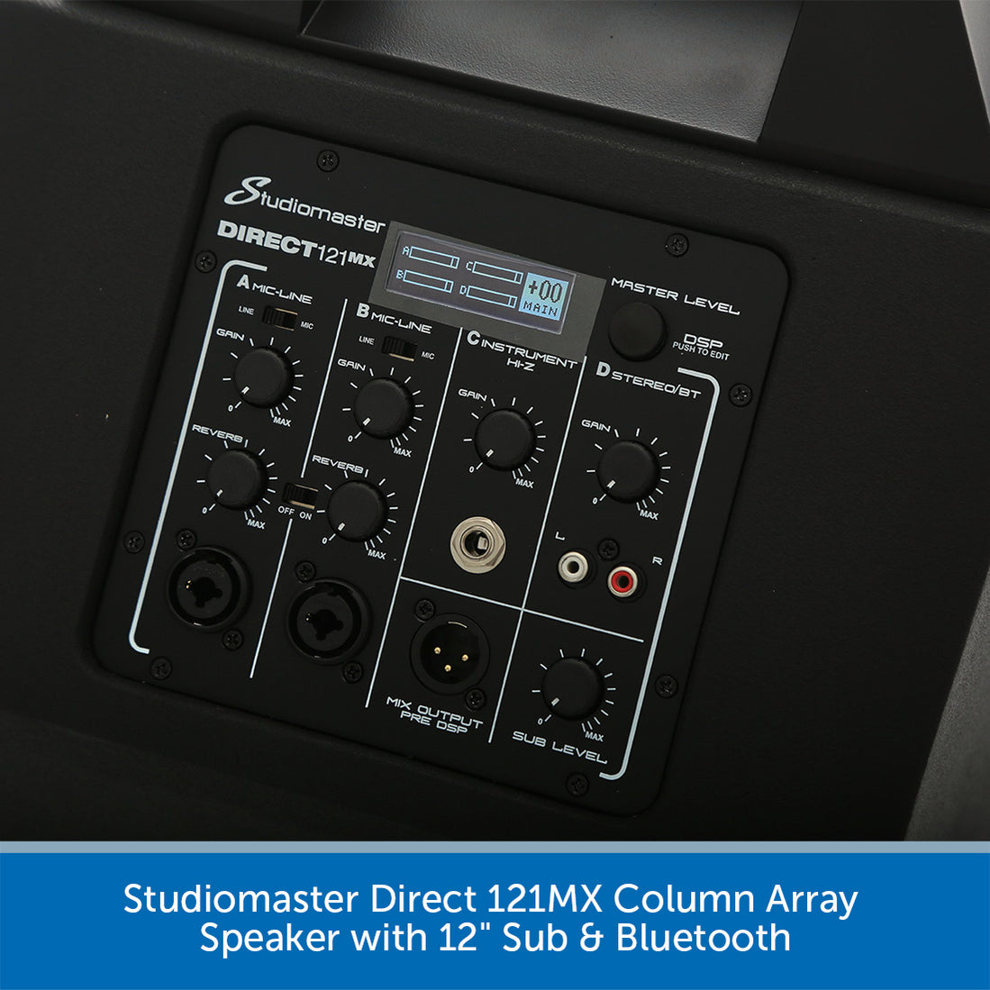 Studiomaster Direct 121MX Portable Column Array System | Audio Volt