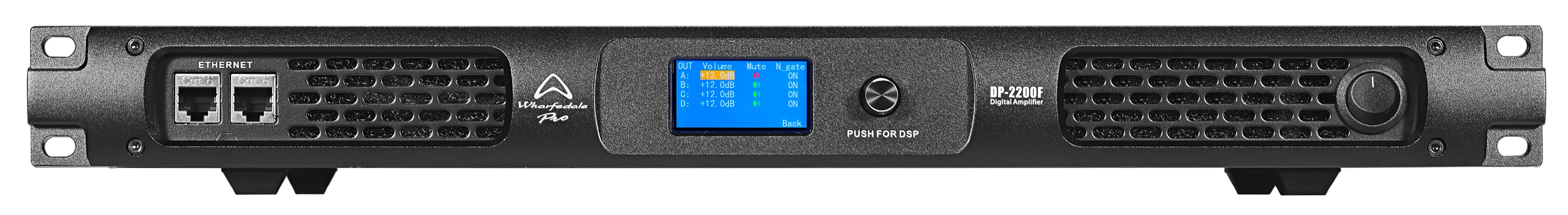 Wharfedale Pro DP-2200F 2-Channel DSP Power Amplifier | Audio Volt