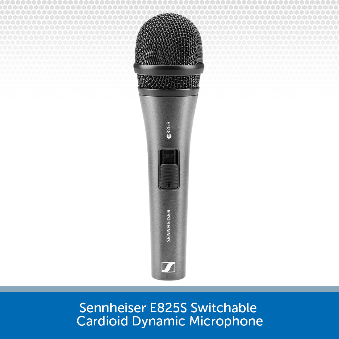 Sennheiser E825S Dynamic XLR Microphone with Switch | Audio Volt