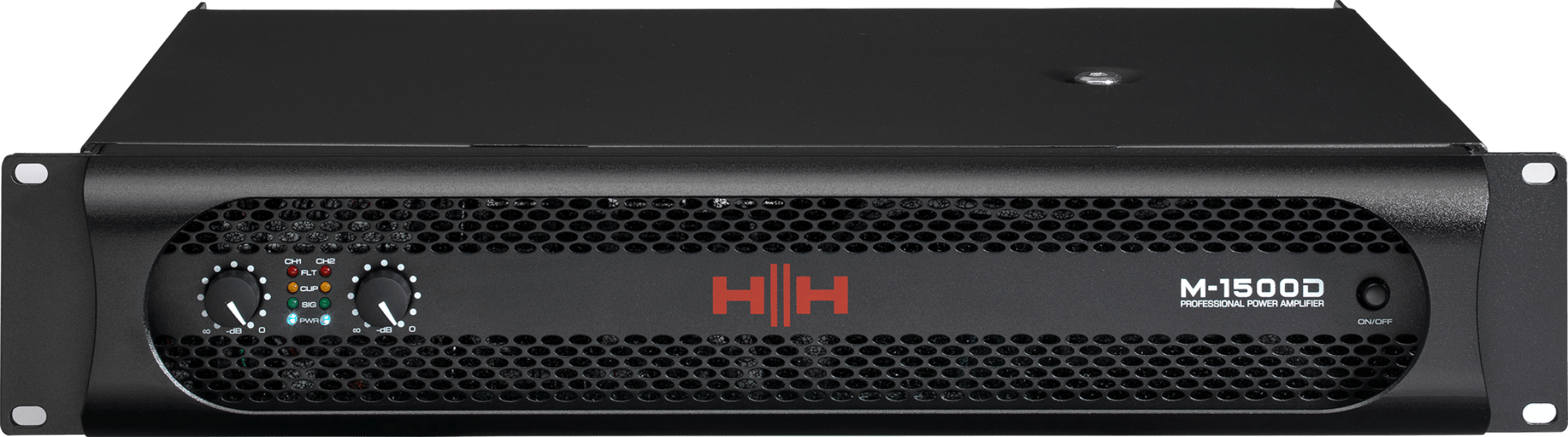 HH Electronics M-1500D 2 x 1500W Power Amplifier, 4/8 Ohms | Audio Volt