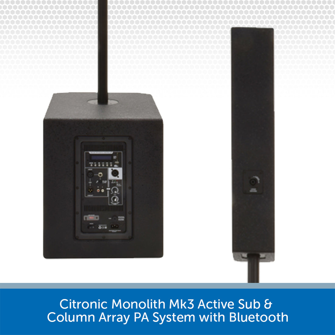 Citronic Monolith Mk3 Active Sub & Column Array PA System | Audio Volt