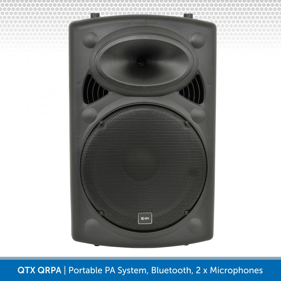 QTX QRPA-BT Portable PA Systems with Bluetooth | Audio Volt