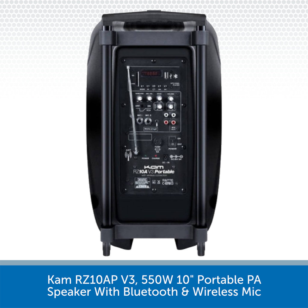 Portable Active PA Systems with Microphones | Audio Volt