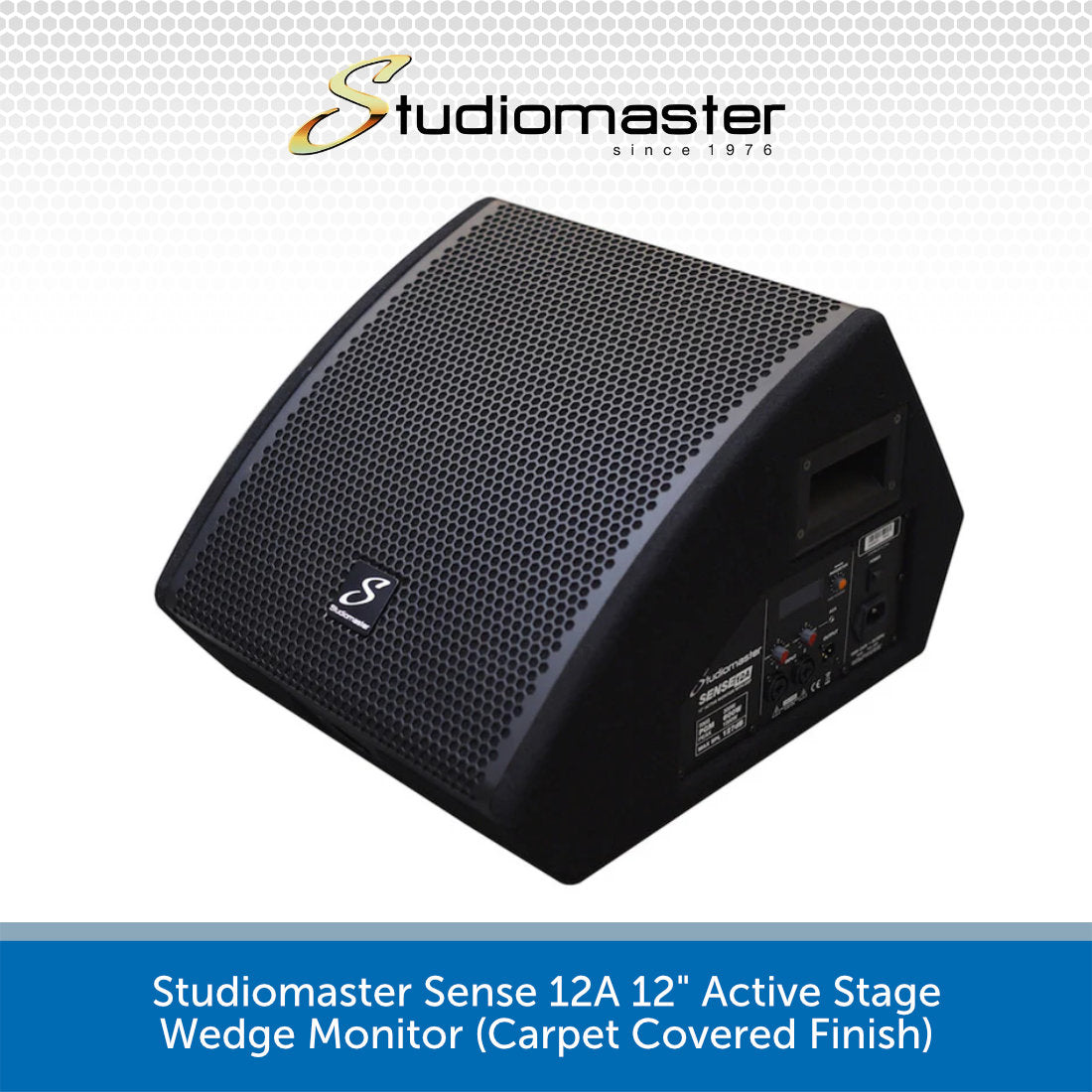 Studiomaster Sense 12A Stage Monitor 12" Active Wedge | Audio Volt