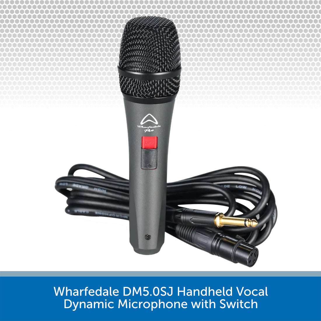 Wharfedale DM5.0SJ Handheld Vocal XLR Microphone | Audio Volt