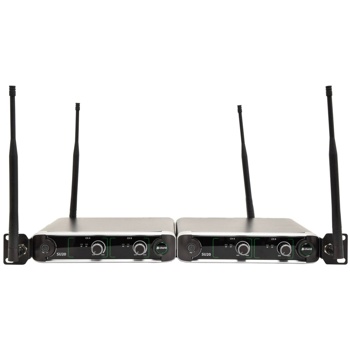 Chord SU20-B-RG Dual UHF Beltpack Lavalier & Headset Mics | Audio Volt
