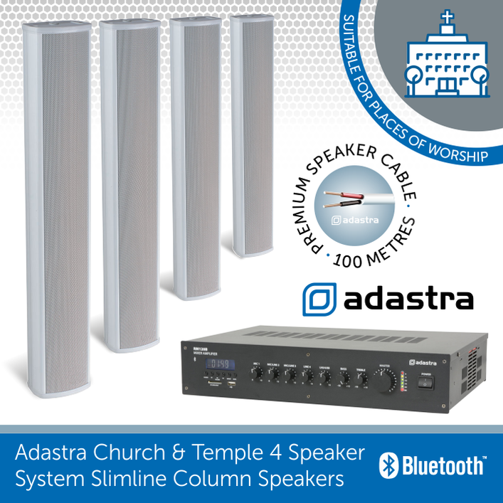 Place of Worship Speaker Systems for PA, Speech & Music | Audio Volt