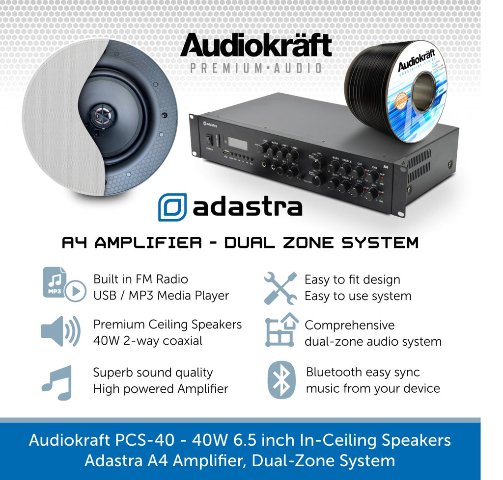 Commercial Background Music Systems UK | Audio Volt