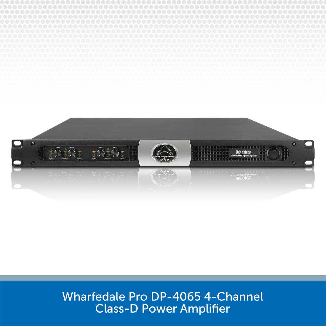 Wharfedale Pro DP-4065 4-Channel Class-D Power Amplifier | Audio Volt