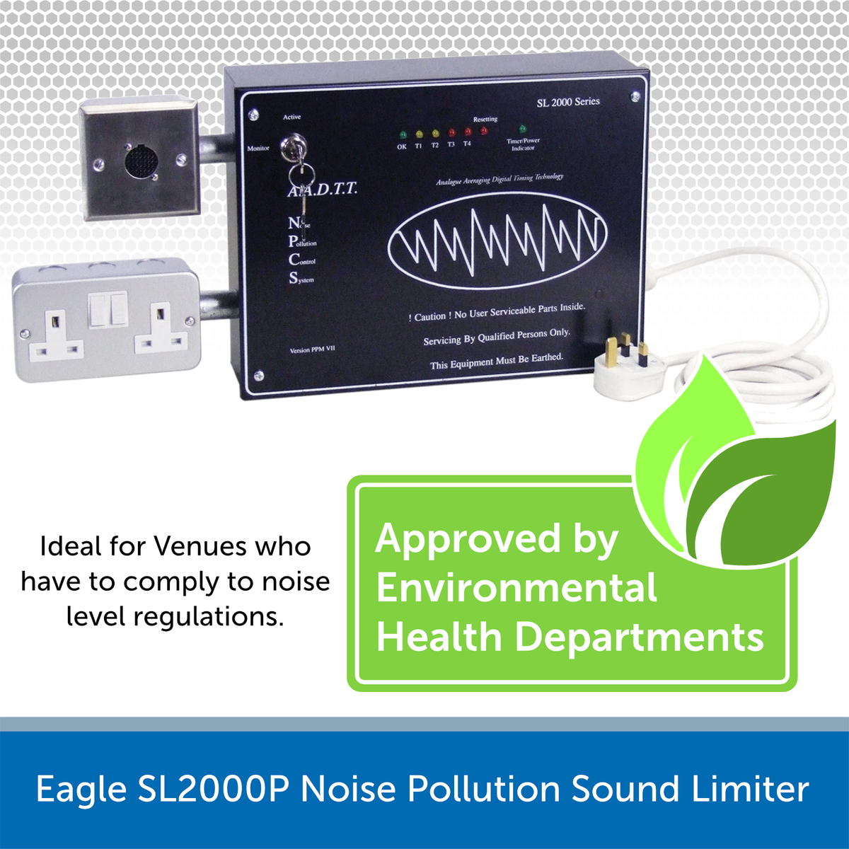 Eagle SL2000P Noise Pollution Sound Limiter, G990D | Audio Volt