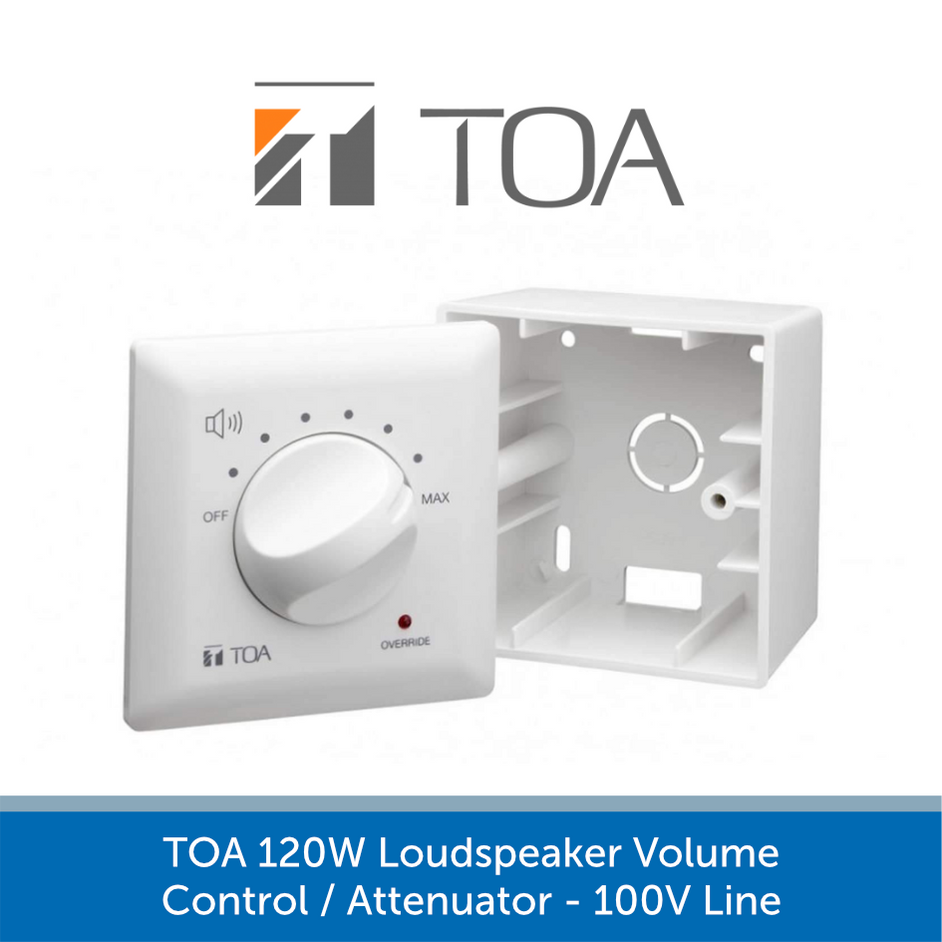 Speaker Volume Controls & Attenuators, 100V & 8 Ohms | Audio Volt