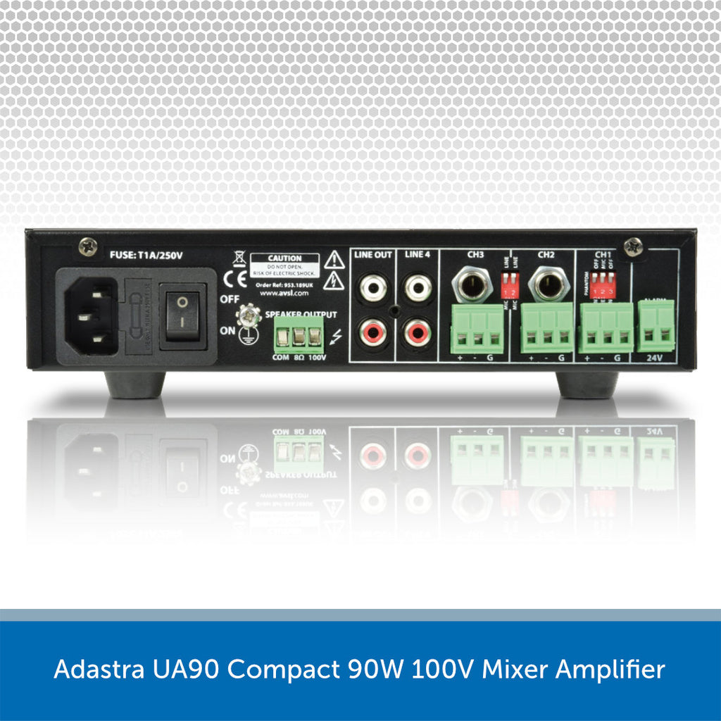 Mixer Amplifiers, 100V Line Single & Multi Zone | Audio Volt